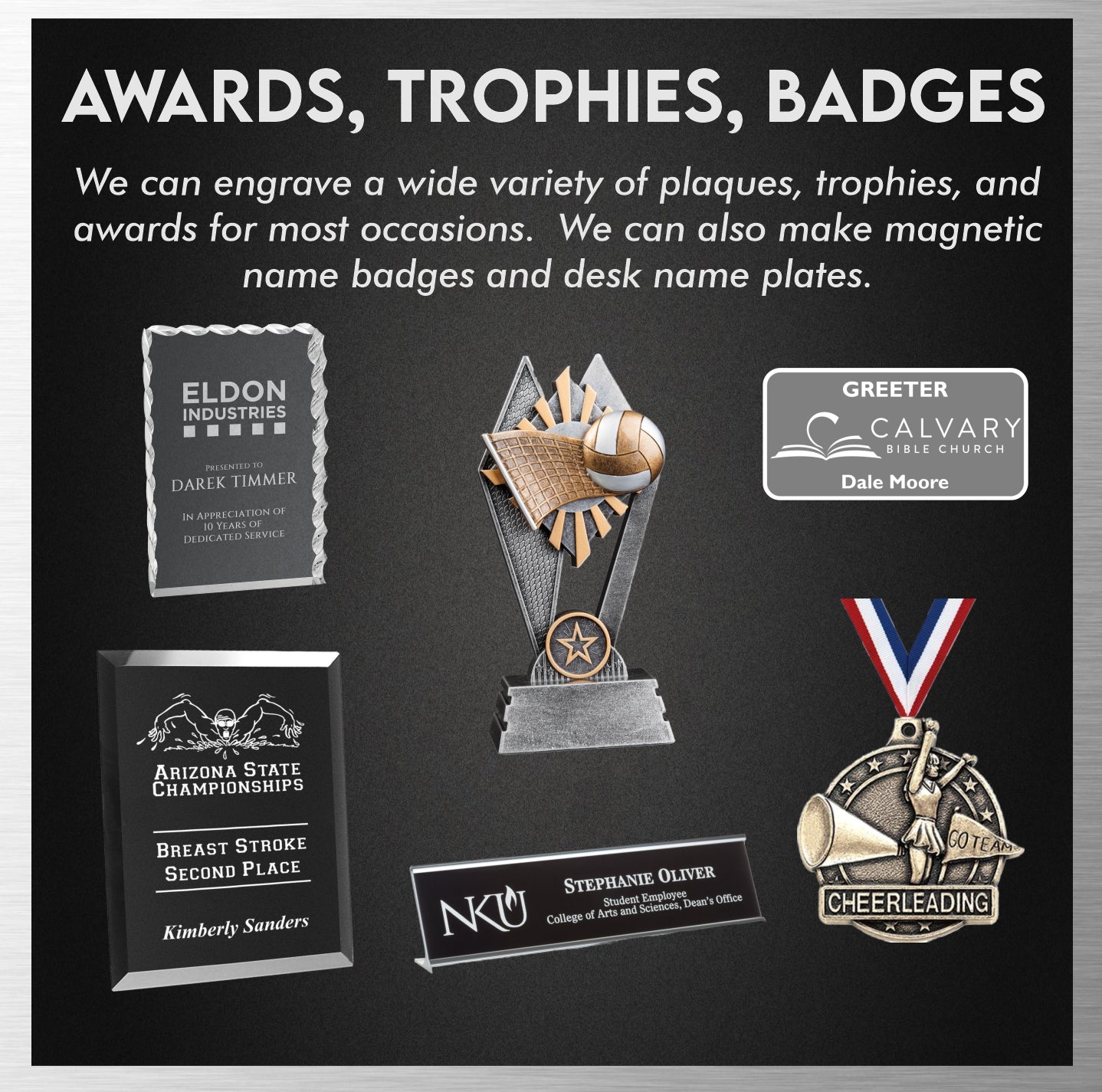 Awards & Badges – Nolt Engraving, LLC